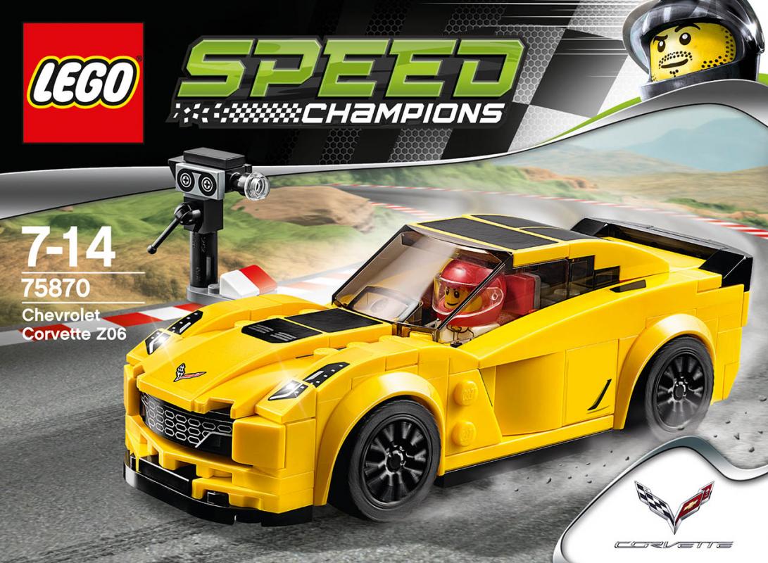 LEGO Speed Champions 75870 Chevrolet Corvette Z06